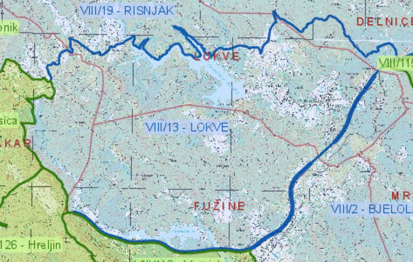 Državno otvoreno lovište: VIII/13 - "LOKVE" - Lovački savez Primorsko ...